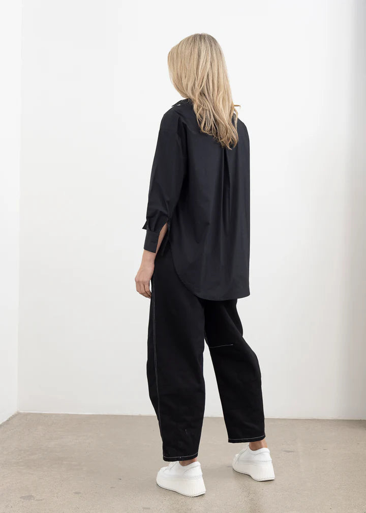 Dreams Barrel Jean Black