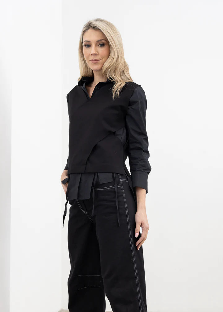 Dreams Barrel Jean Black